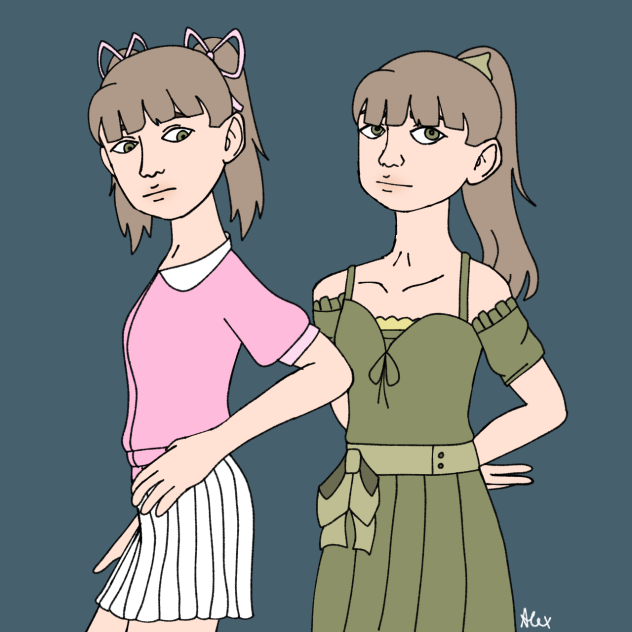 Abby and Addy Wellington - ibisPaint