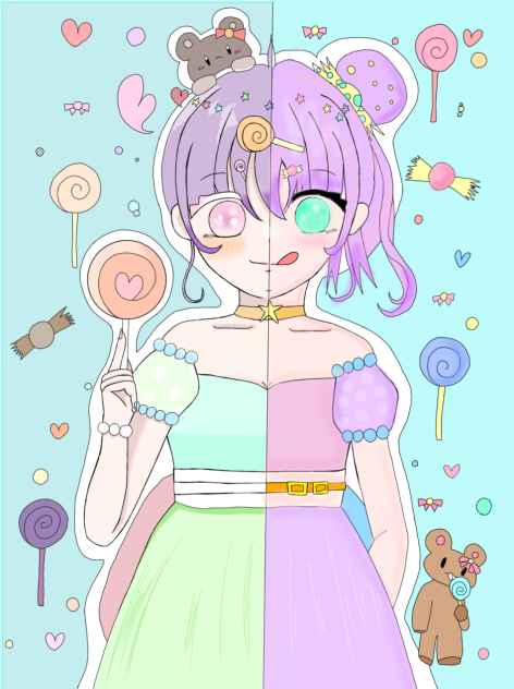 Just sweet girl - ibisPaint