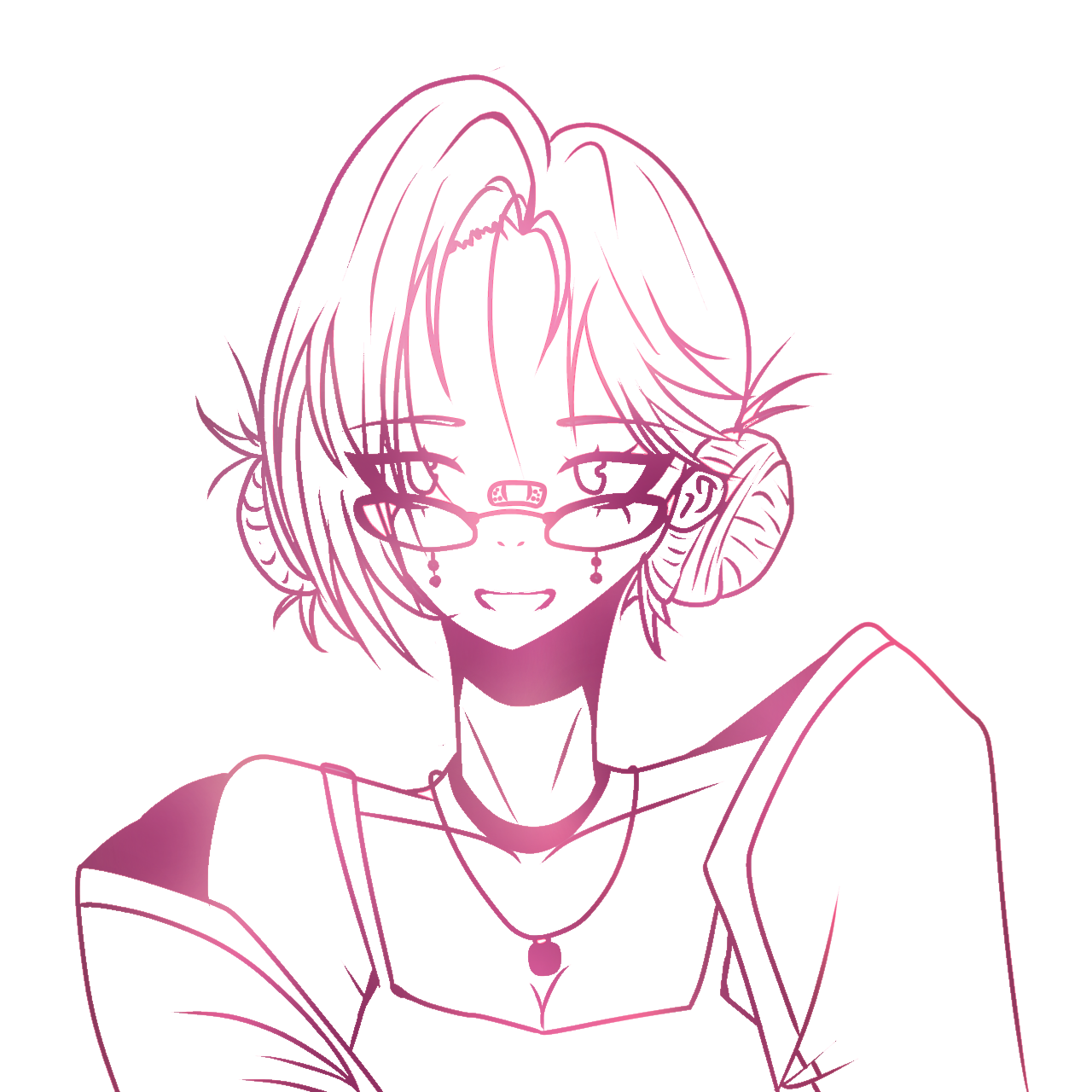 Street girl lineare - ibisPaint