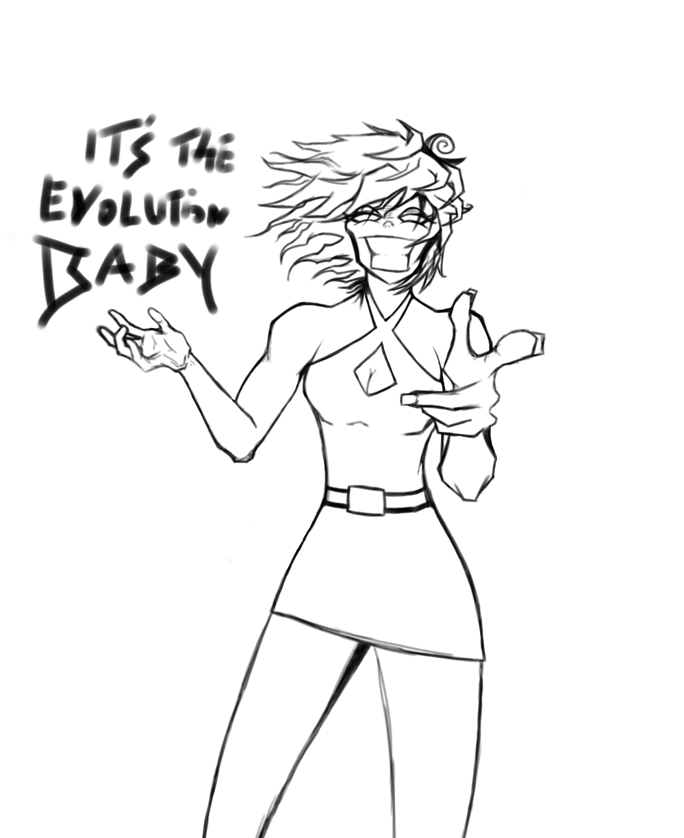 LADY DEATH Do the evolution - Pearl Jam - ibisPaint