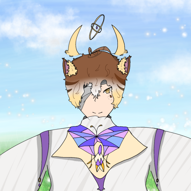 Floppa x Goldhorn Mashup - ibisPaint