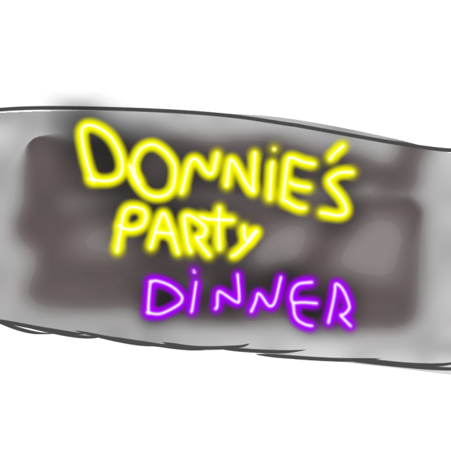 donnie's party dinner - ibisPaint