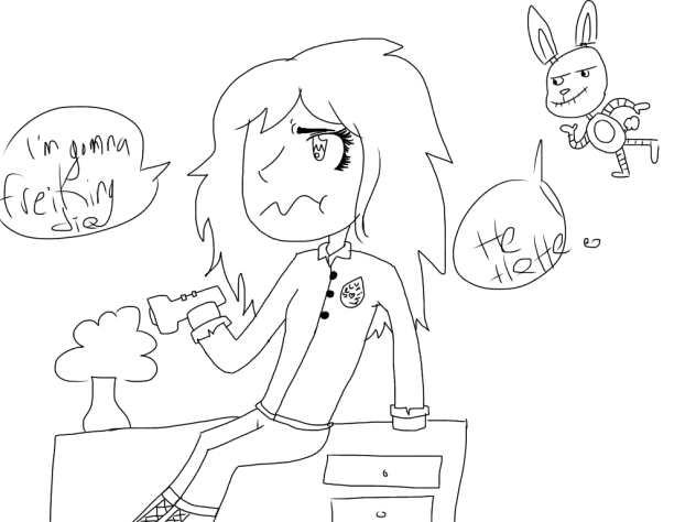 Fnaf speed draw - ibisPaint