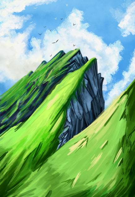 mountain - ibisPaint