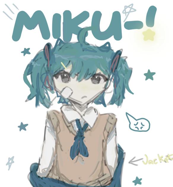 MIKU I LUV YOUUUUUU - ibisPaint