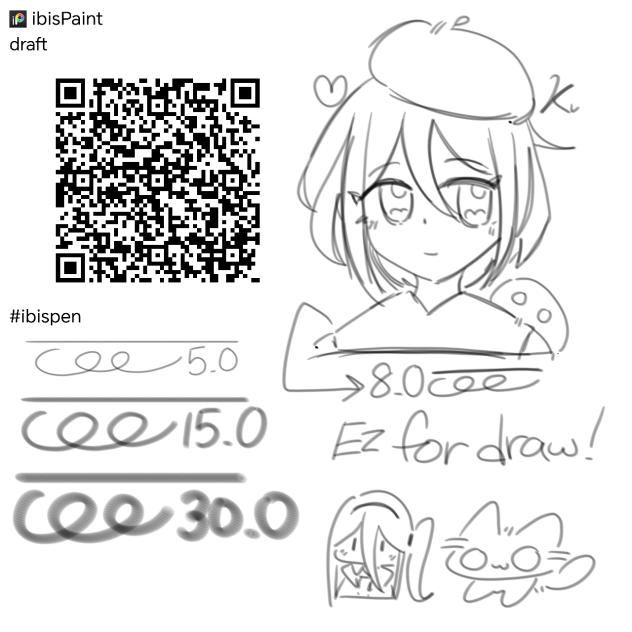 Draft brush - ibisPaint