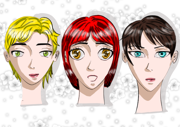 how to draw different characters - ibisPaint