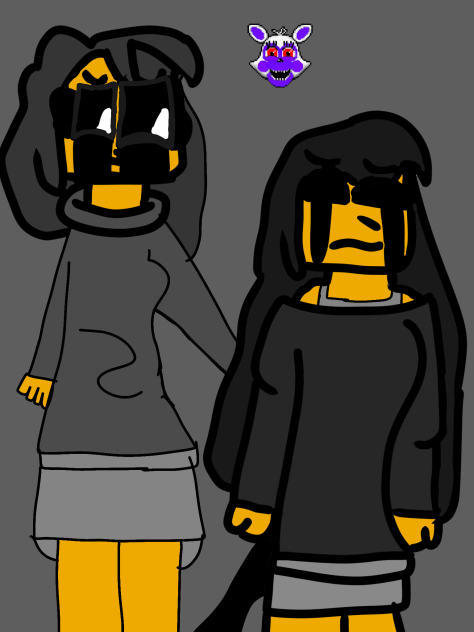 stylized bendy sad story - ibisPaint