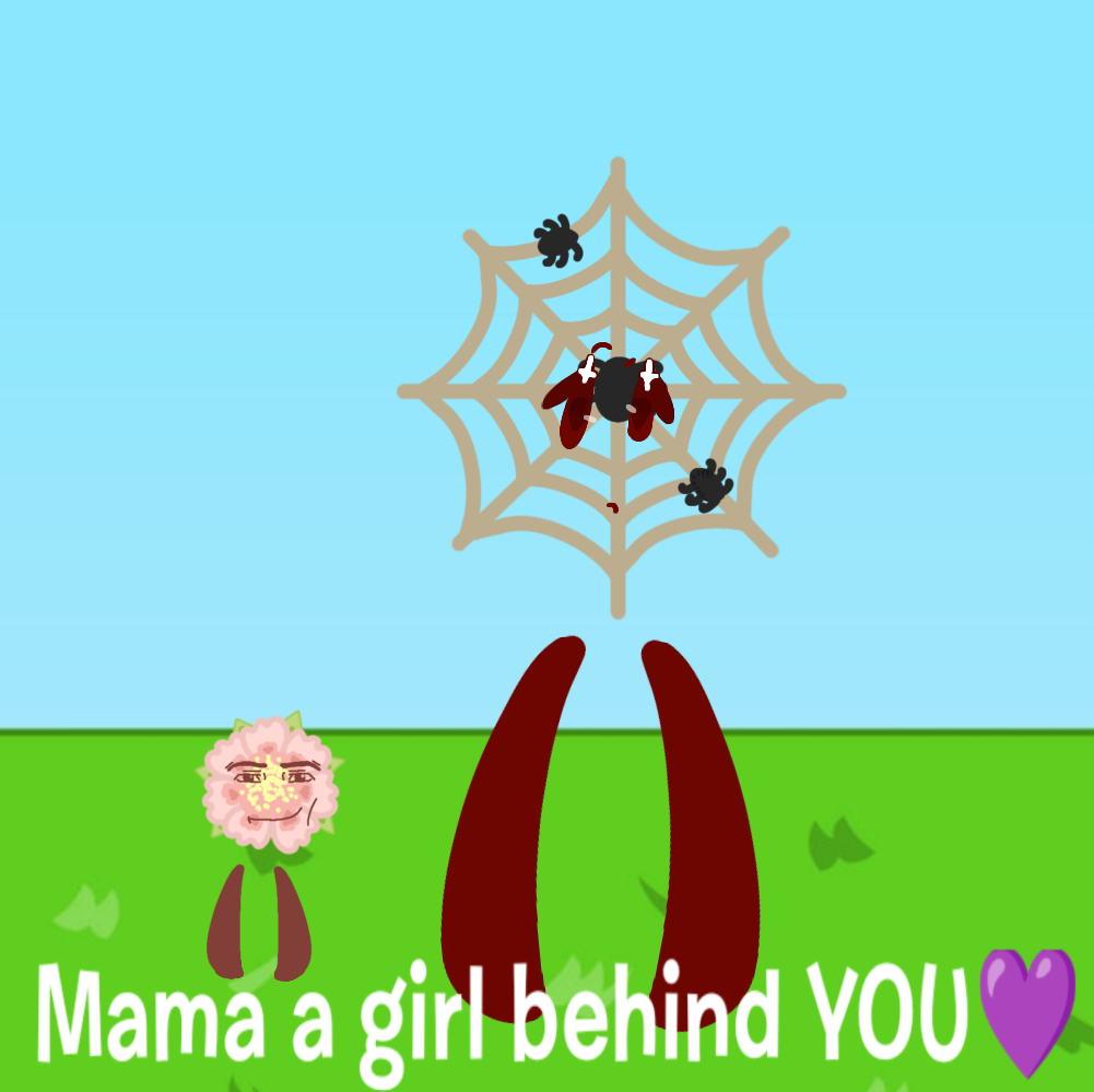 mommy mama a girl behind you - ibisPaint