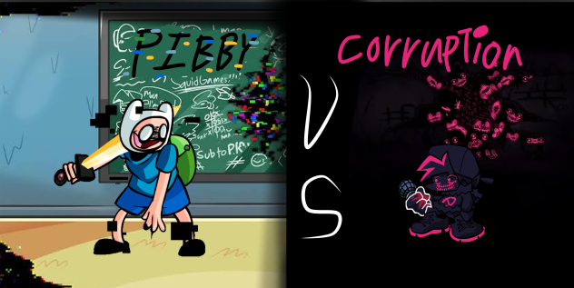 a battle with the two Corrupted source - ibisPaint