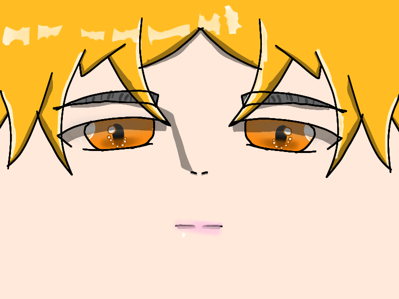 just boring face - ibisPaint