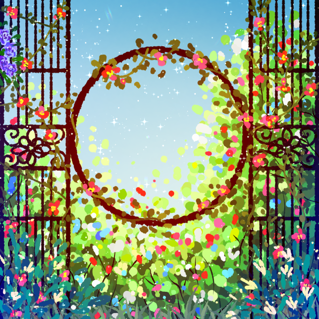 Flower Garden - ibisPaint