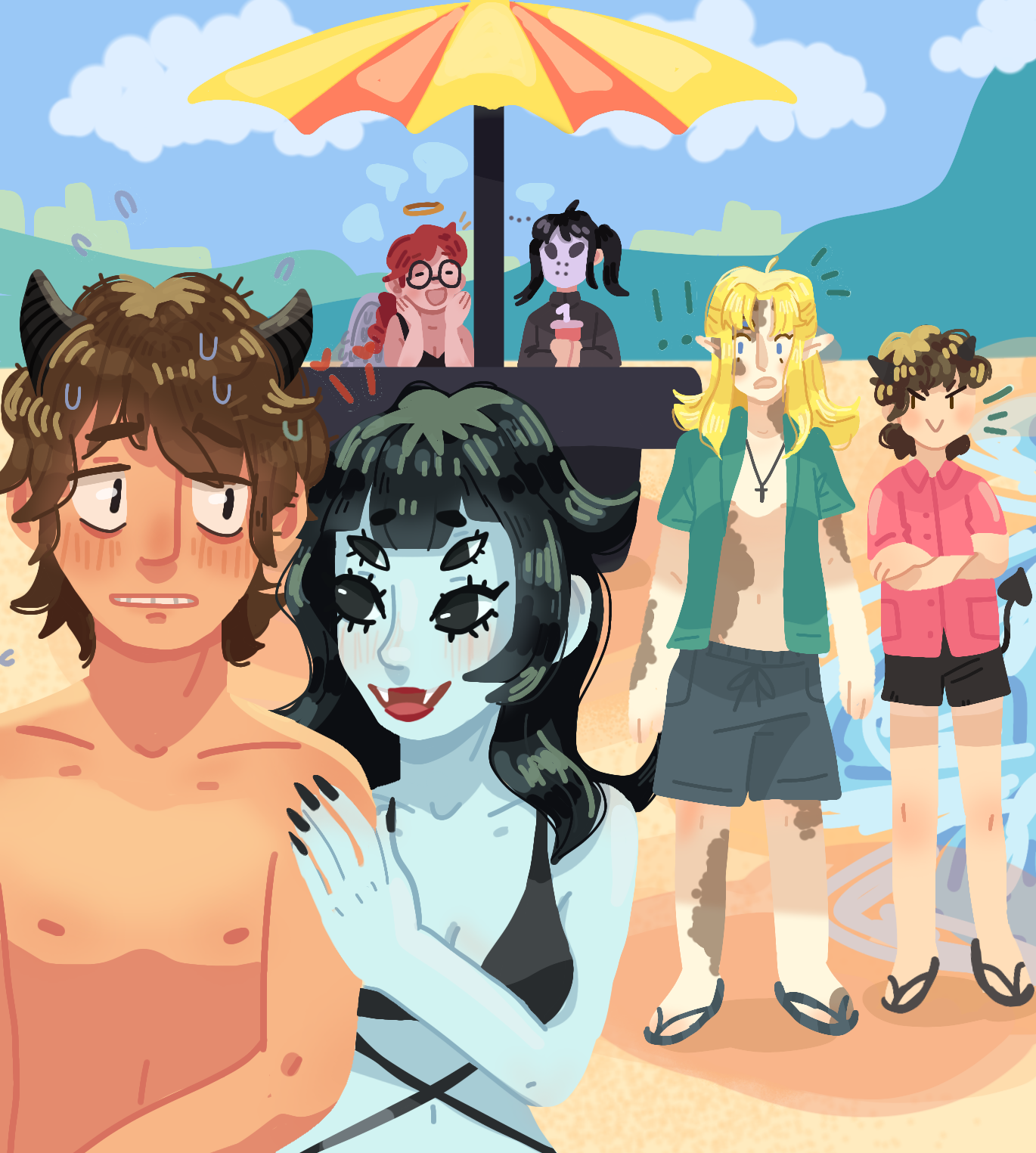 beach day!! - ibisPaint