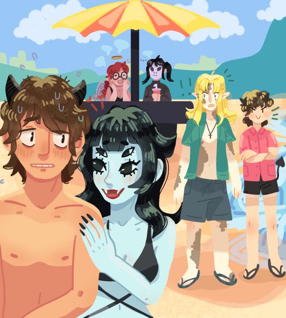 beach day!! - ibisPaint