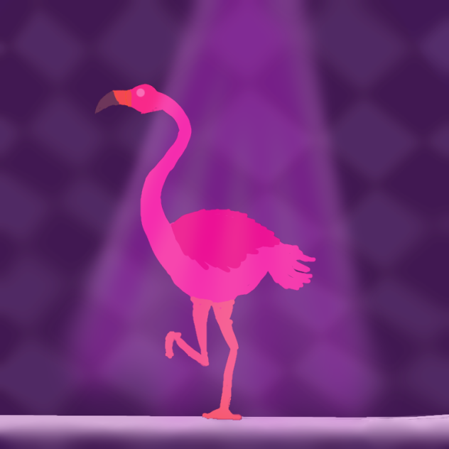 The wild Flamingo. - ibisPaint