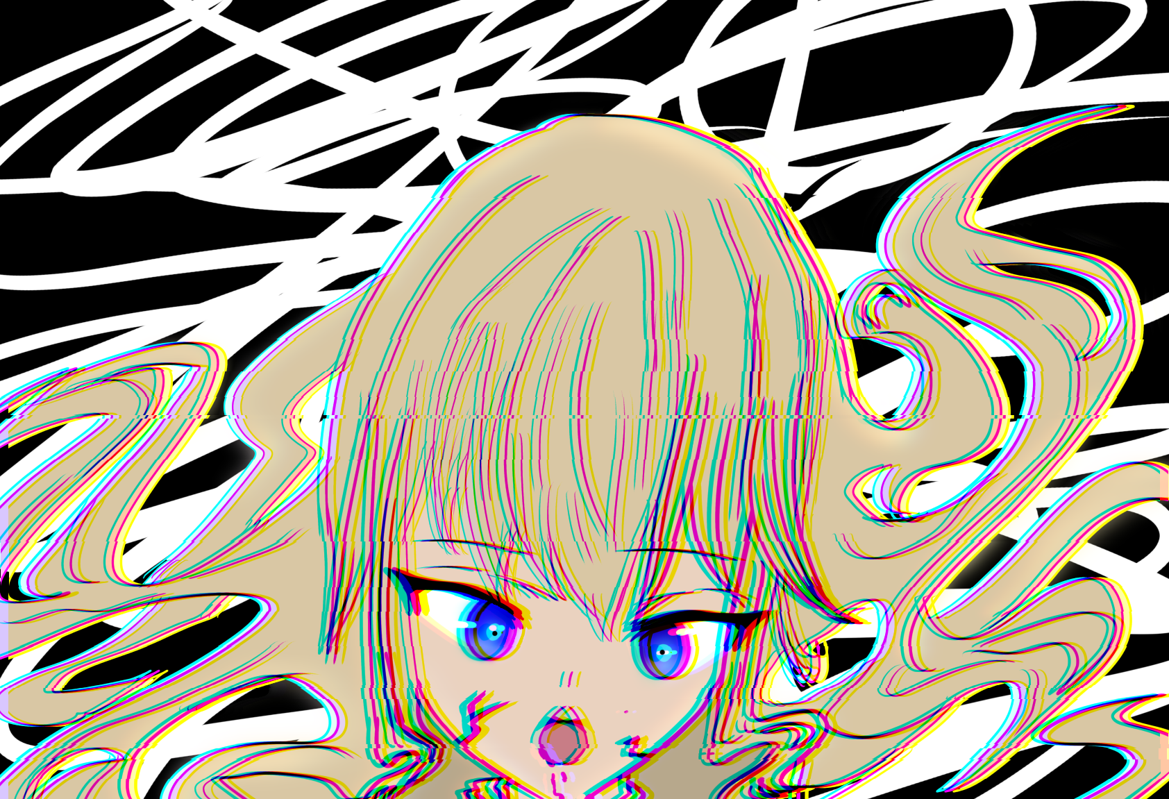 GHOST RULE but my vocaloid OC - ibisPaint