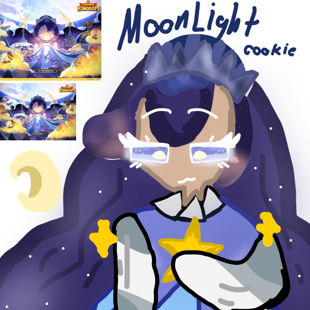 Moonlight cookie - ibisPaint