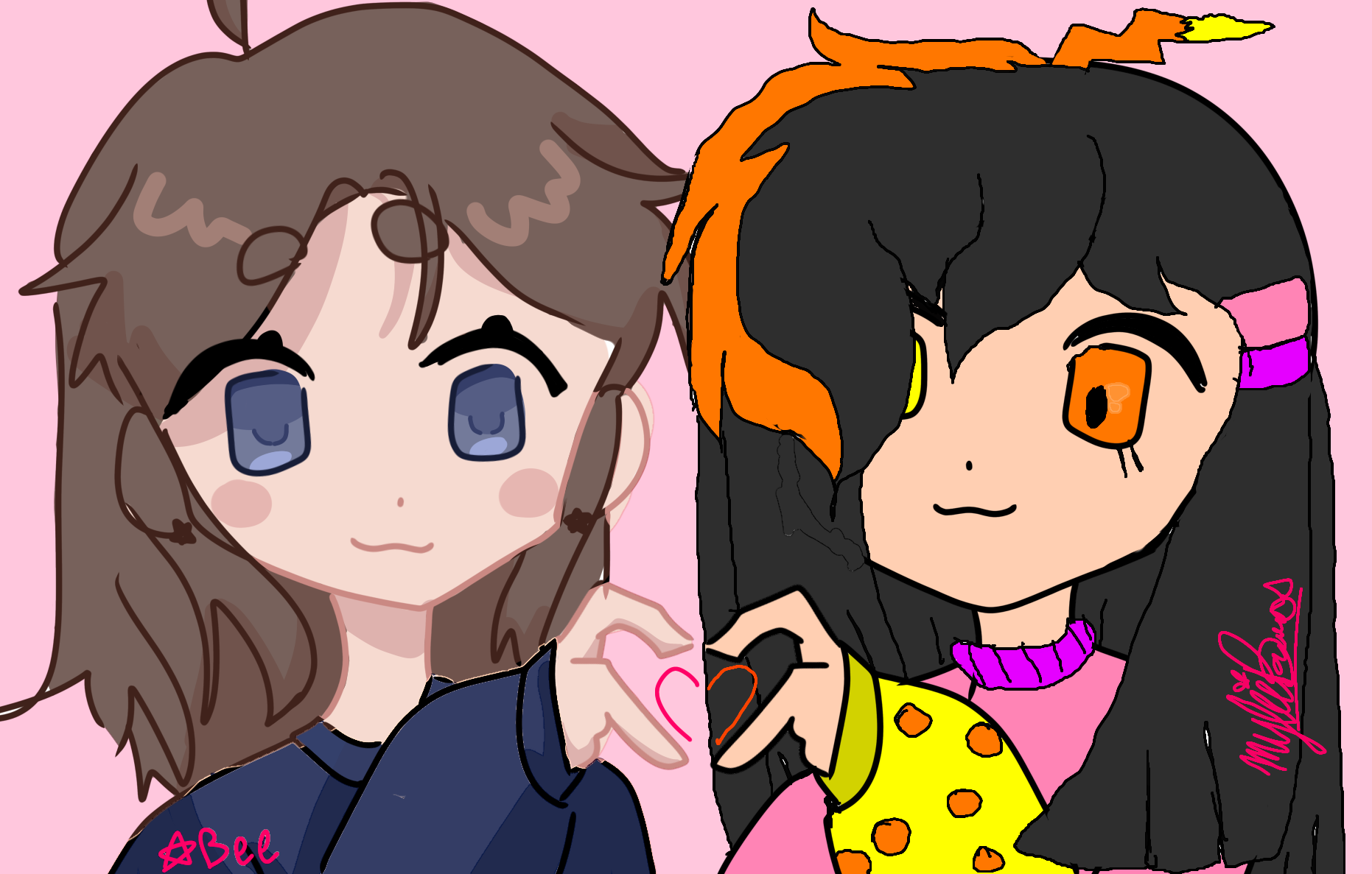 Bestie Collab with BEE - ibisPaint