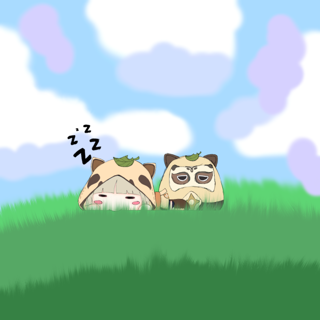 Sleepy sayu - ibisPaint