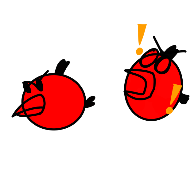 Red from angry birds icon - ibisPaint