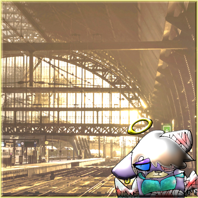 The nightmare of the empty subway - ibisPaint