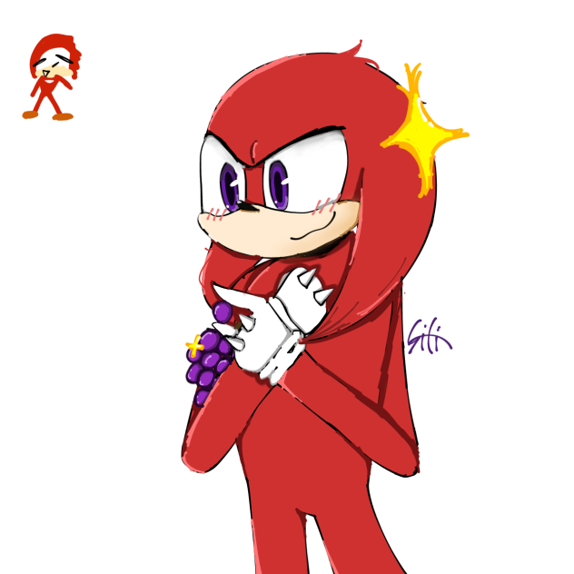 Knuckles^^ drawn by {Sita_draws} - ibisPaint