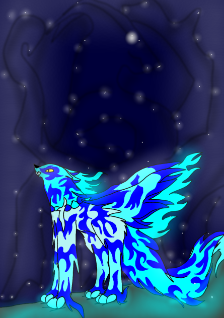 flam wolf - ibisPaint