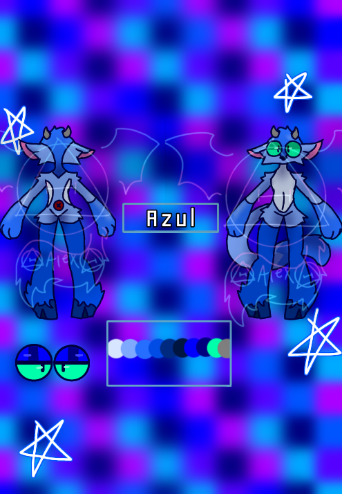 Azul X3 - ibisPaint