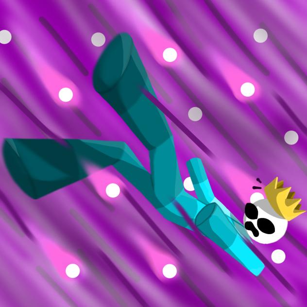 Falling into the void - ibisPaint