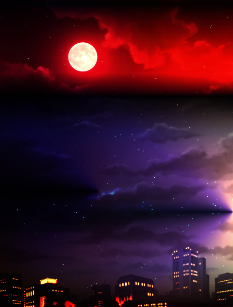 Horror city - ibisPaint