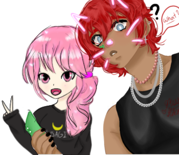 They put a filter on him finished!!!!! - ibisPaint