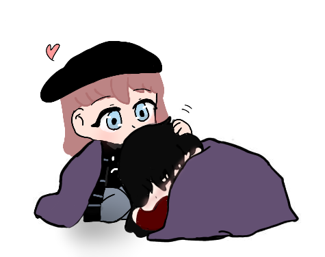 Cuddle collab - ibisPaint