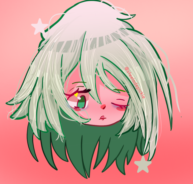 Gacha sleepy hair - ibisPaint