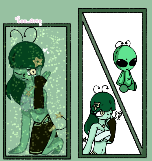 👽𝘈𝘭𝘪𝘦𝘯 𝘎𝘪𝘳𝘭👽 - ibisPaint