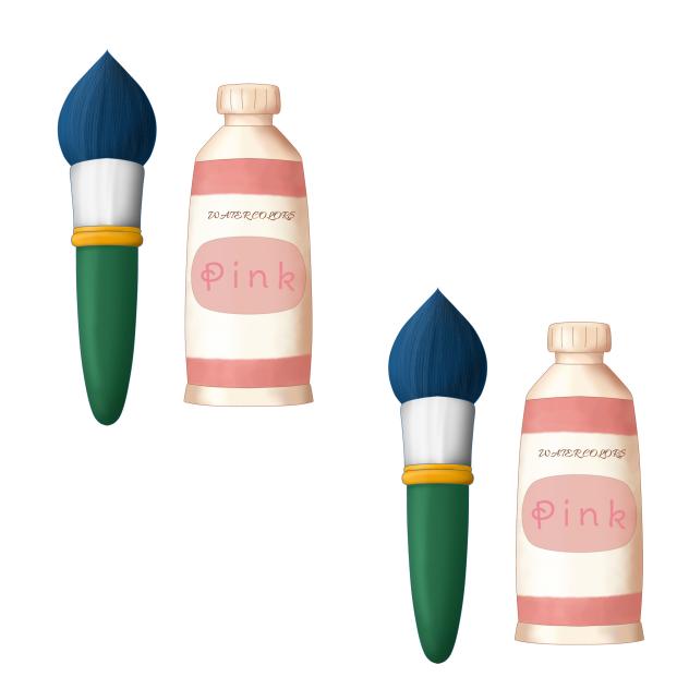 cute color brush sticker - ibisPaint