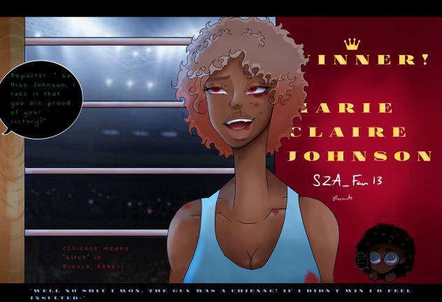 Boxing queen! - ibisPaint