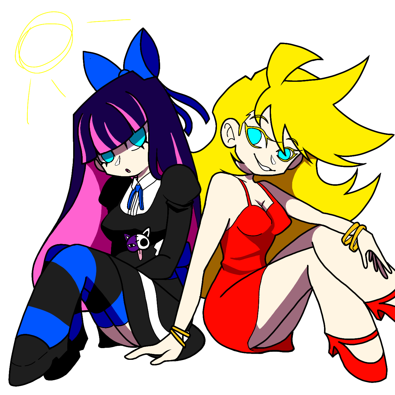 Panty & Stocking Anarchy - ibisPaint