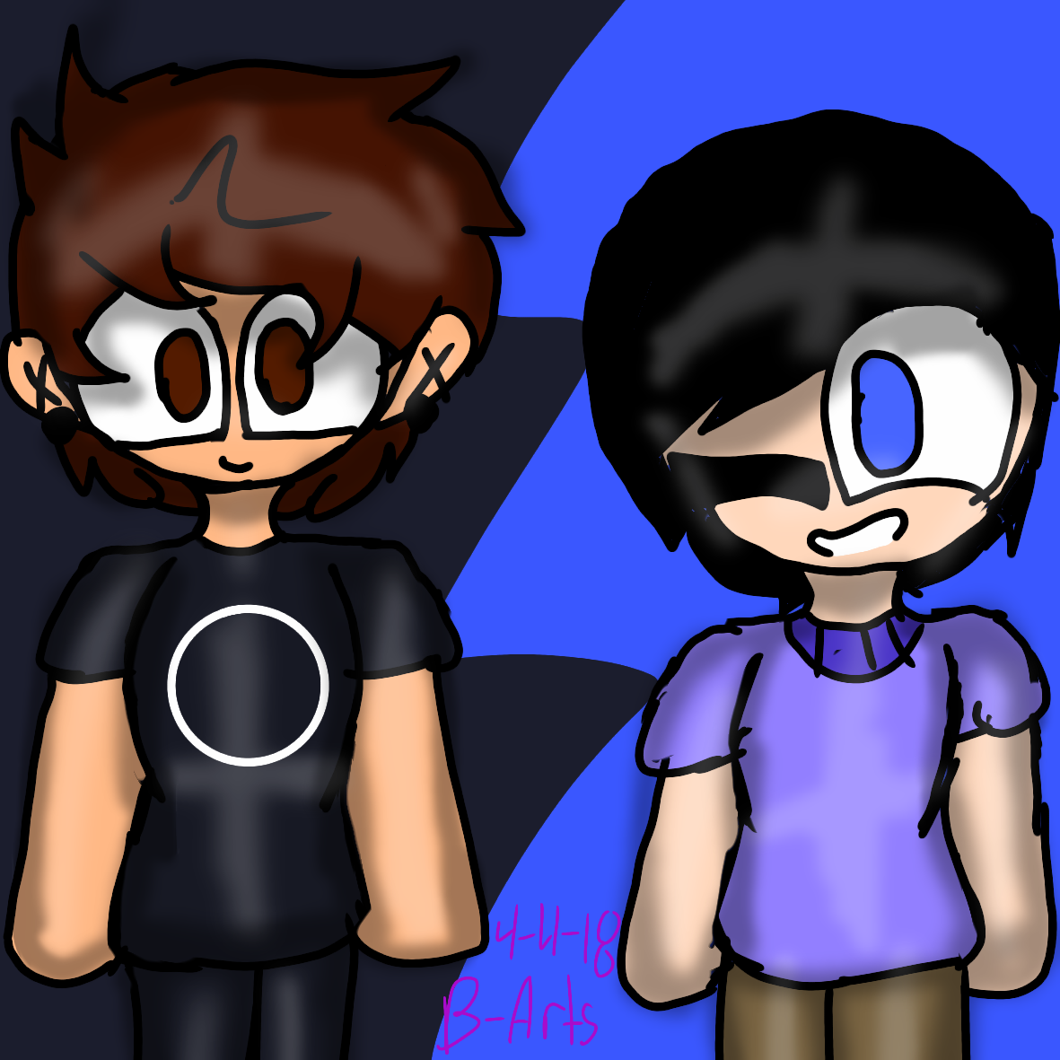 Dan and Phil - ibisPaint