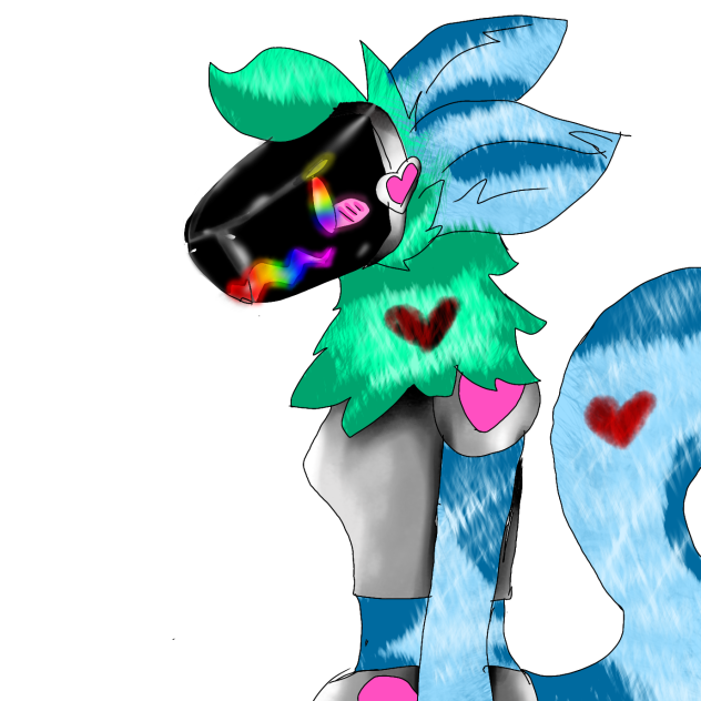 Protogen art - ibisPaint