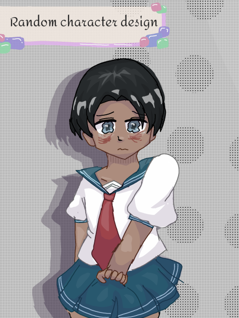 random character design - ibisPaint
