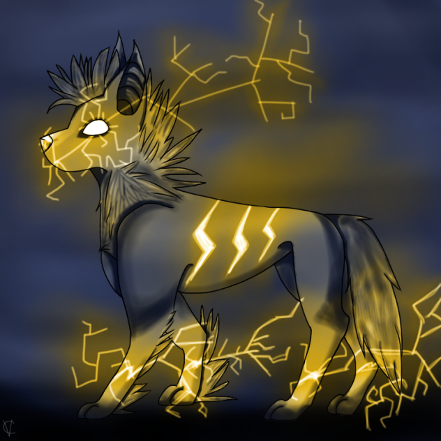 shock wolf - ibisPaint