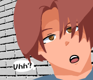 Umm, looking at me - ibisPaint