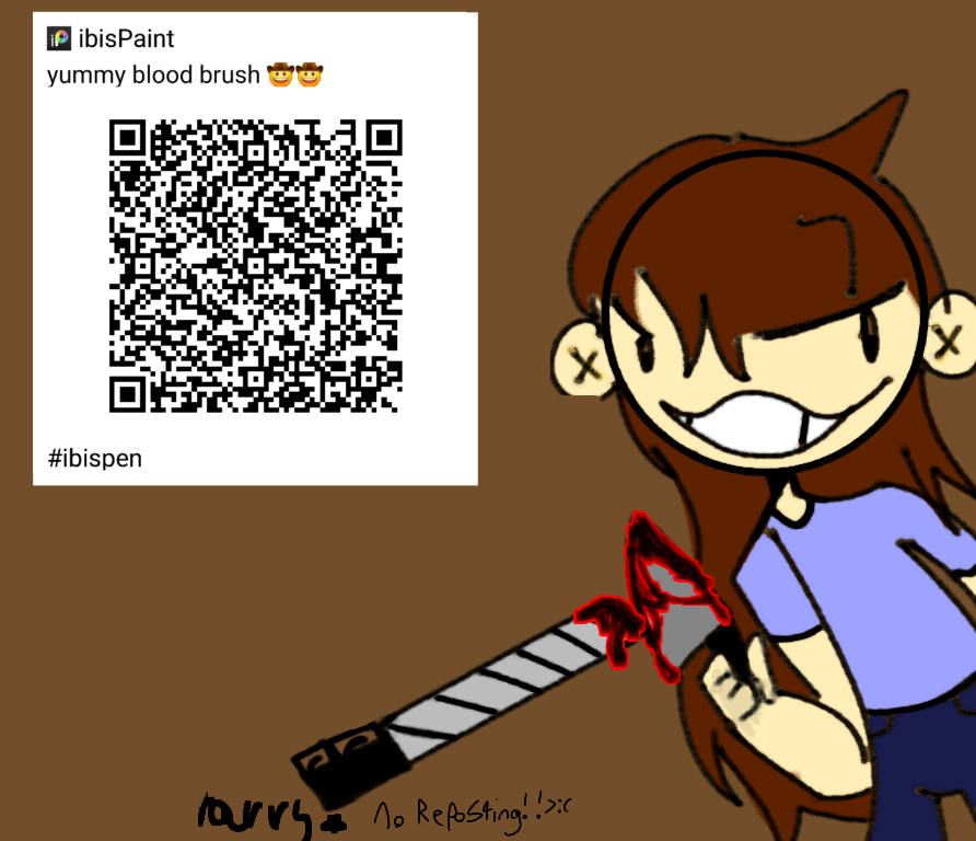 Fuzzy Blood! =P =D - ibisPaint