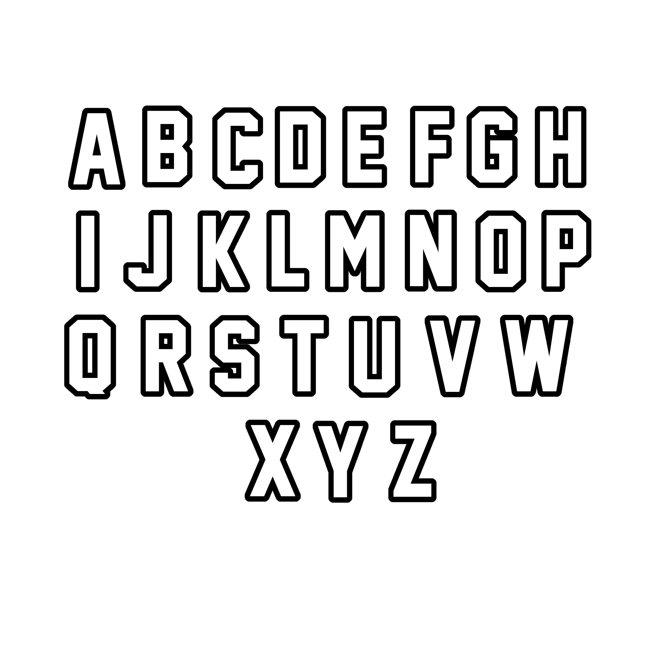 JERSEY LETTERS 2 - ibisPaint