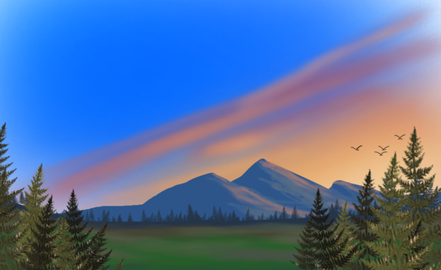 landscape - ibisPaint