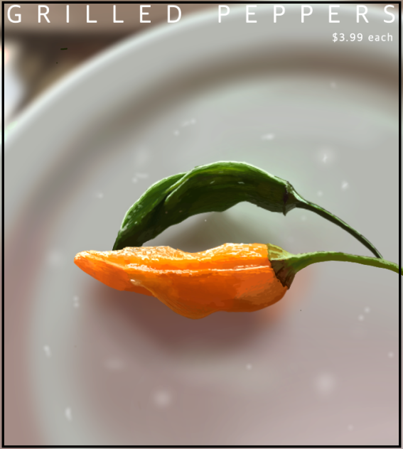 Restaurant Poster - ibisPaint