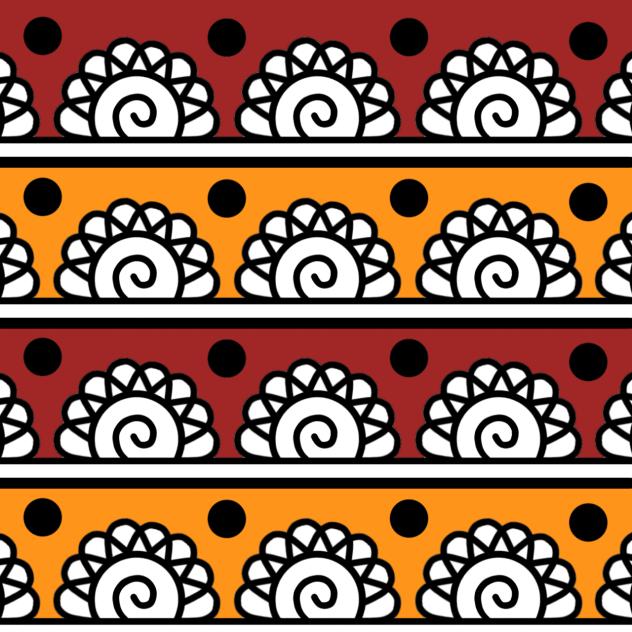 traditional pattern 2 - ibisPaint