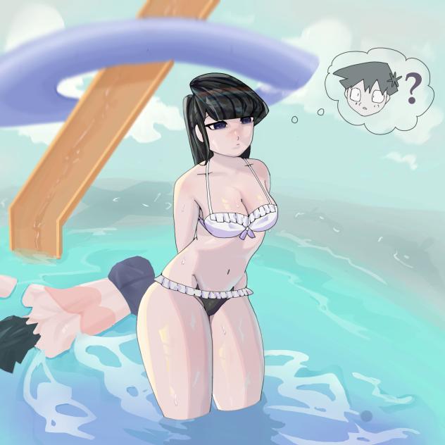 Komi and tadano - ibisPaint