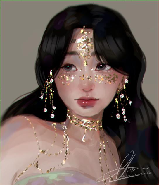Jewelry study - ibisPaint