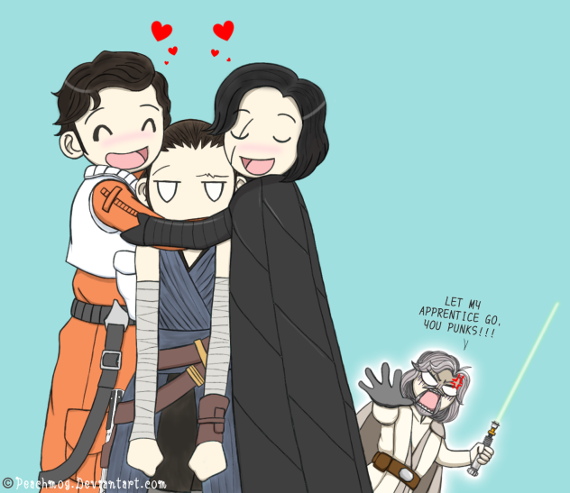 Rey And Her Suitors - ibisPaint
